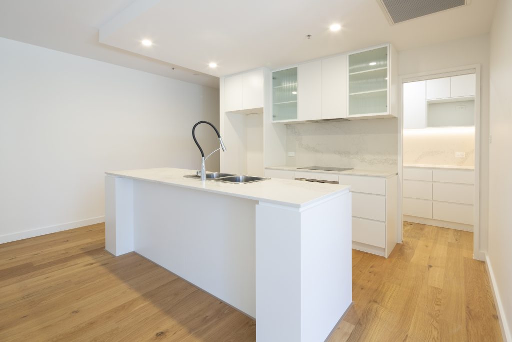 Kiara kitchen with butlers pantry | Milin Builders Canberra